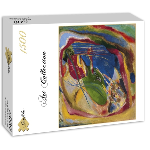 Grafika - Jigsaw puzzle Wassily Kandinsky: Picture with Three Spots ...
