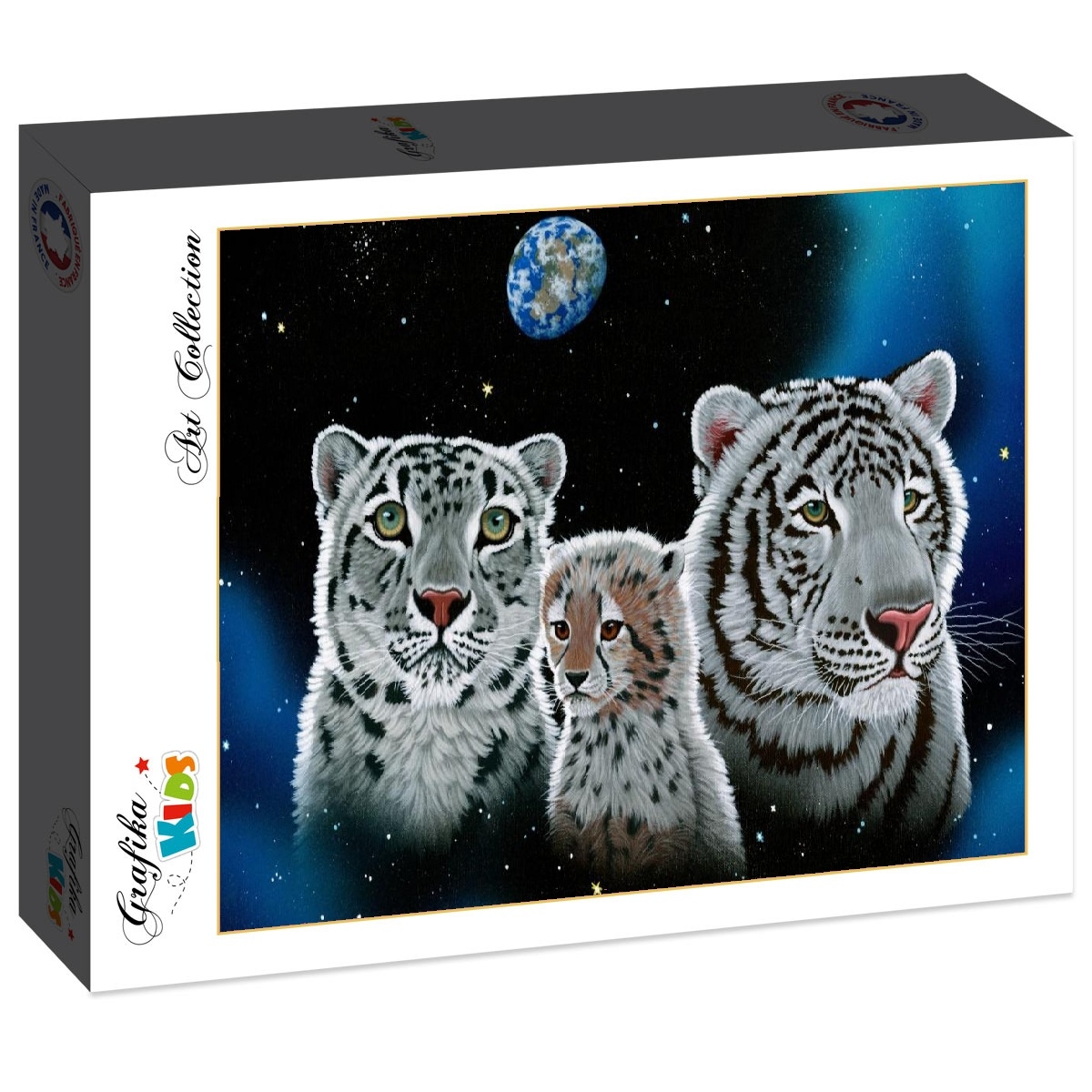 Grafika Kids - Jigsaw puzzle Schim Schimmel - Gentle Family - 12 pieces ...