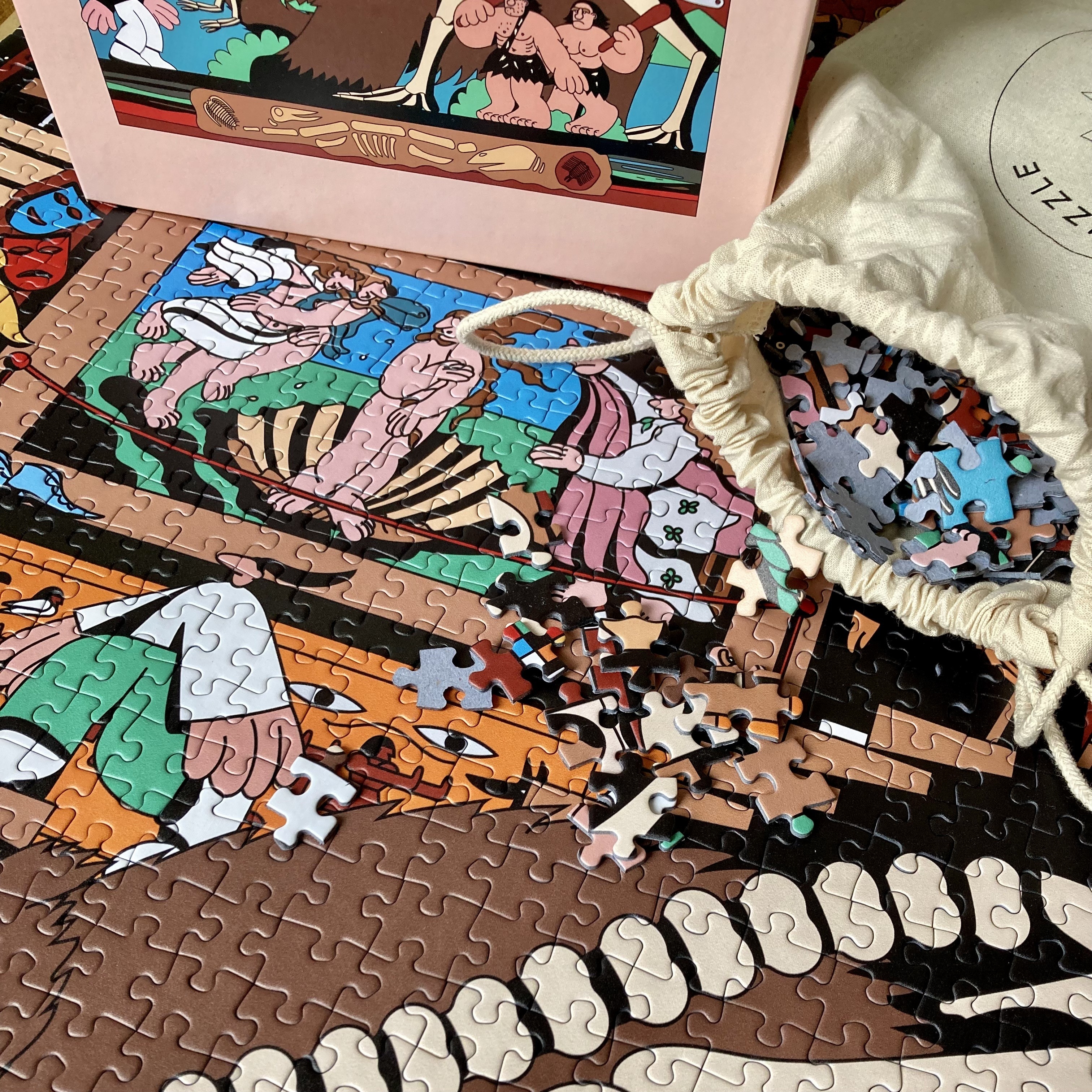 Das Puzzle Kollektiv - Jigsaw puzzle Touch of civilization - 1000 ...
