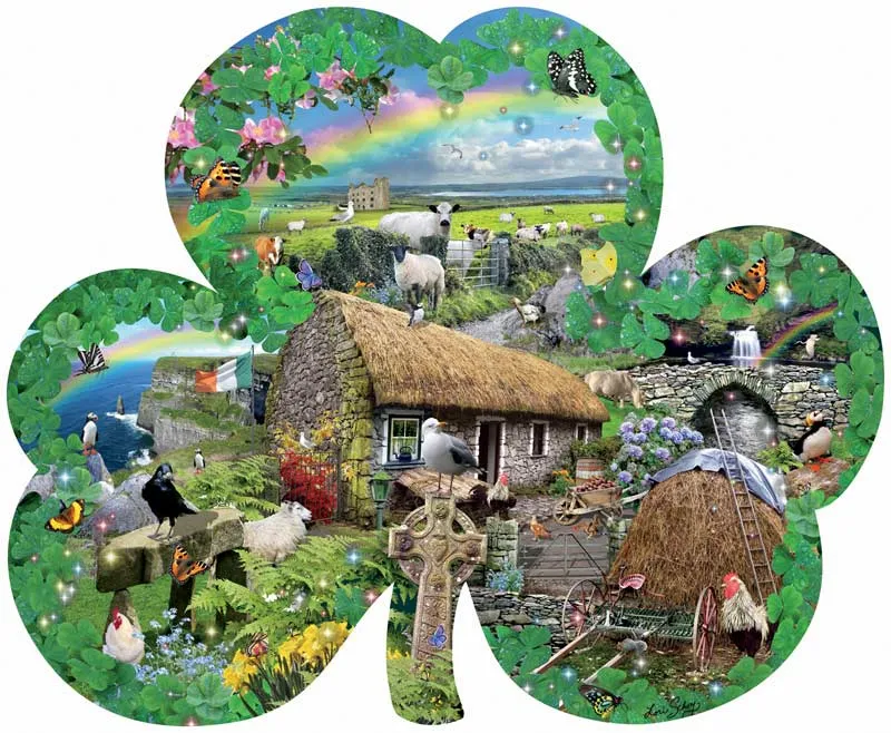 SunsOut - Jigsaw puzzle Lori Schory - Irish Charm - 1000 pieces ...