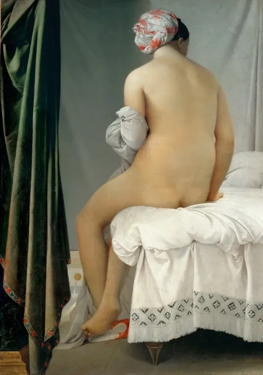 Jean-Auguste-Dominique Ingres: La Baigneuse Valpinçon, 1808 - Gr…