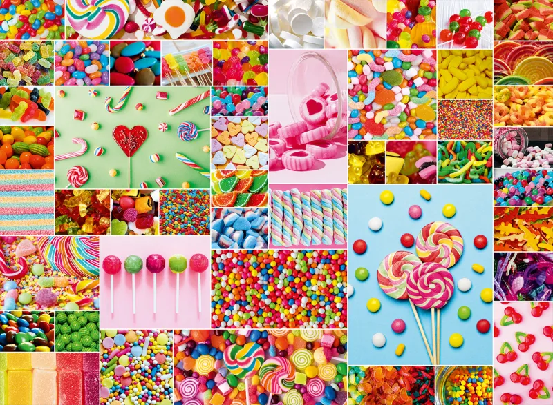 Puzzle Sweet Candy - 3000 pièces - Grafika-P-02984