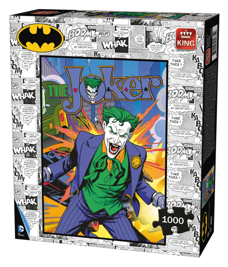 Batman - Joker - King International - 1000 pieces | jigsawpuzzle…