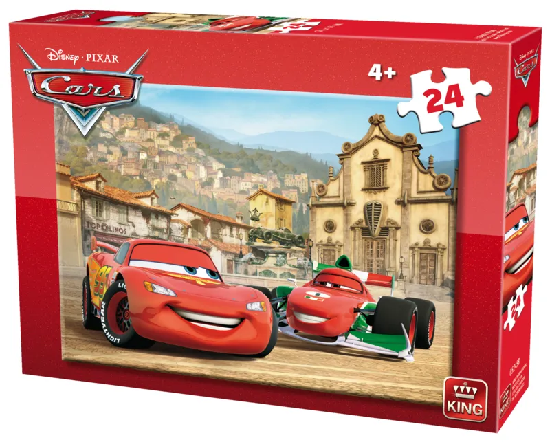 Puzzle Cars - 24 pièces - king-Puzzle-05245-B