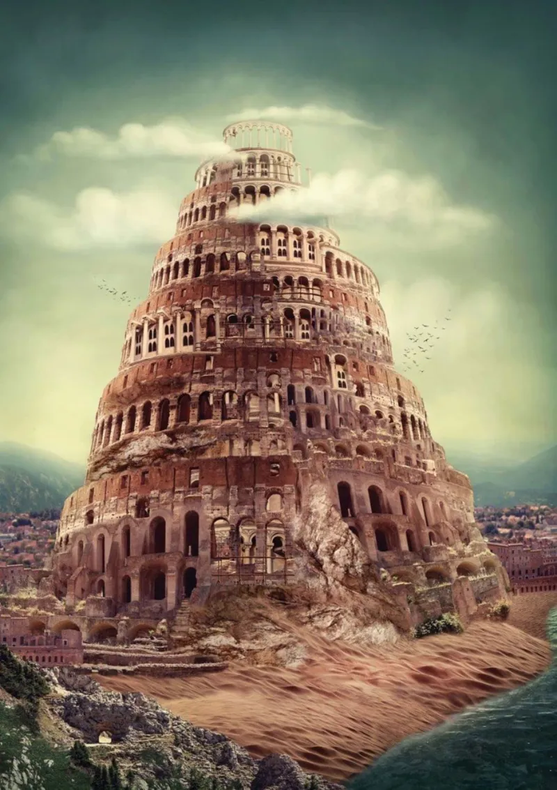 Babylon Tower - Nova Puzzle - 1000 pieces | jigsawpuzzle.co.uk