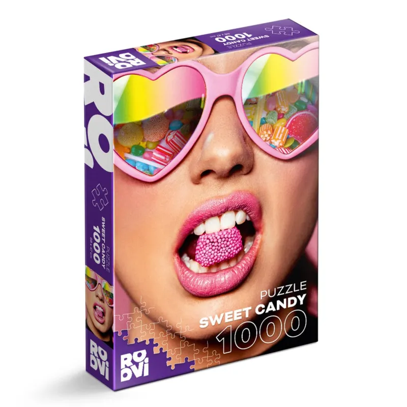 Roovi - Jigsaw puzzle Sweet Candy - 1000 pieces - Roovi-79480 ...