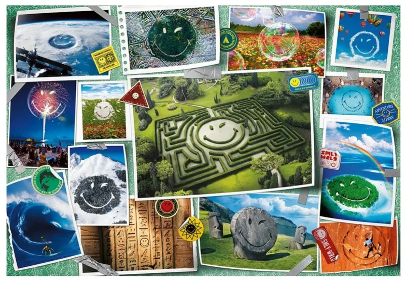 Smiley World - Trefl - 1000 pieces | jigsawpuzzle.co.uk