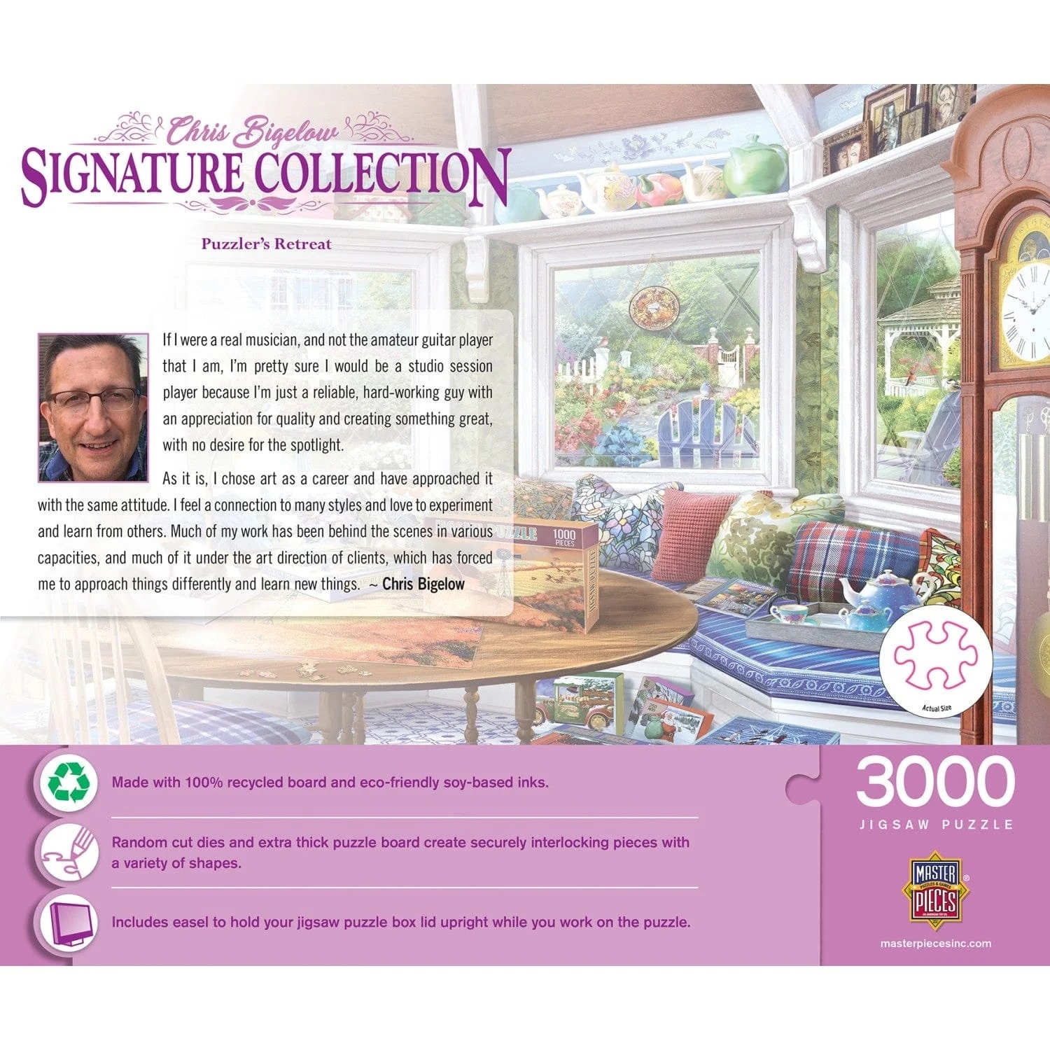 Signature - Puzzler's Retreat - Master Pieces - 3000 pieces | ji…