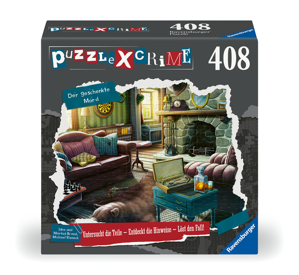 Puzzle X Crime : The Gifted Murder - Ravensburger - 408 pieces…