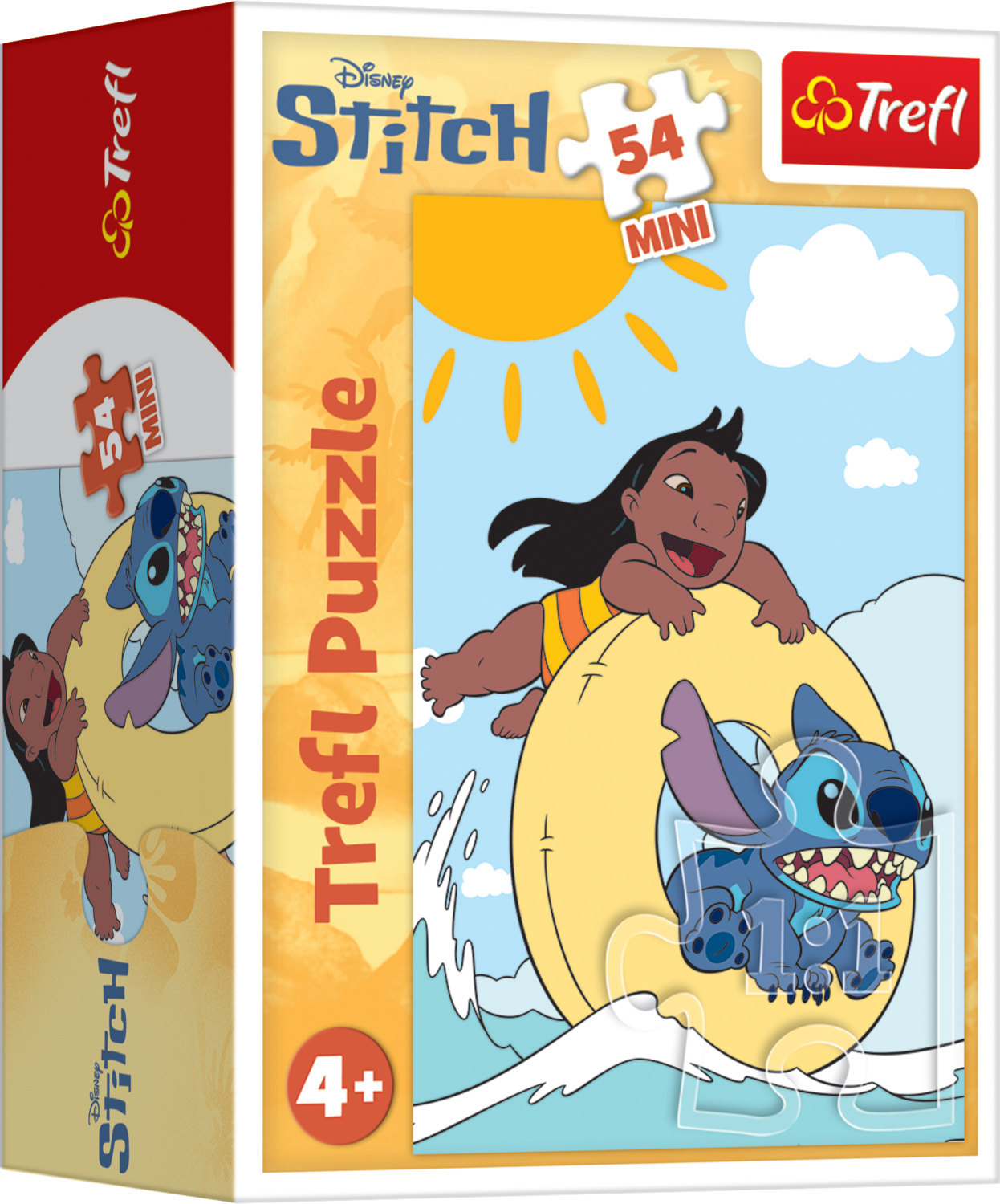 Mini Puzzle - Stitch and his world - Disney Lilo&Stitch - Trefl…