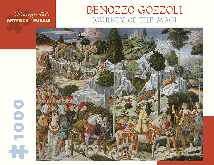 Benozzo Gozzoli - The Journey of the Magi - Pomegranate - 1000 p…