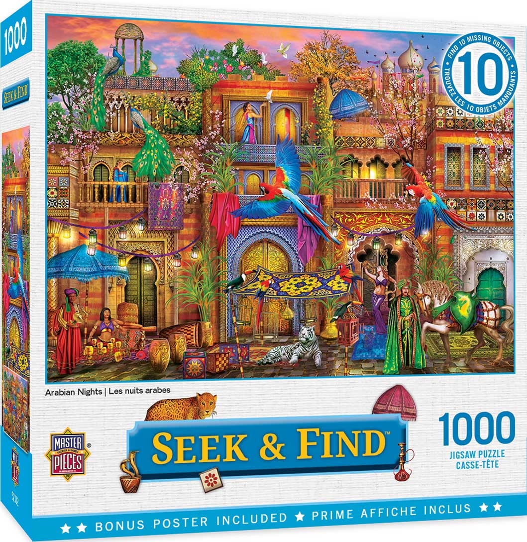 Master Pieces - Jigsaw puzzle Arabian Nights - 1000 pieces - Master ...
