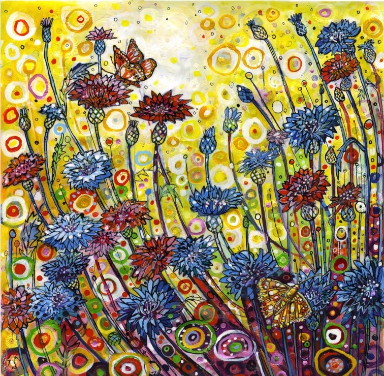 Cornflowers - Grafika - 1000 pieces | jigsawpuzzle.co.uk