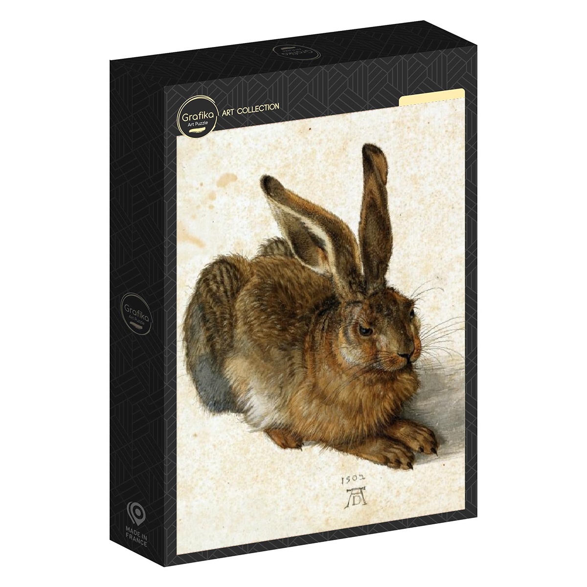 Puzzle Albrecht Dürer - The Rabbit, 1502 - 1000 pièces - Grafika-F-32812