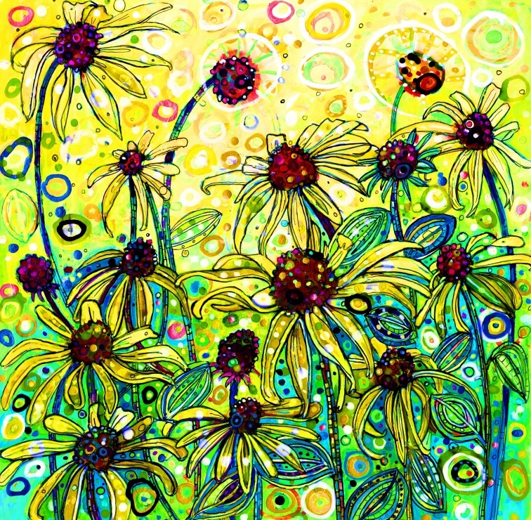 Black-eyed Susan - Grafika - 1500 pieces | jigsawpuzzle.co.uk