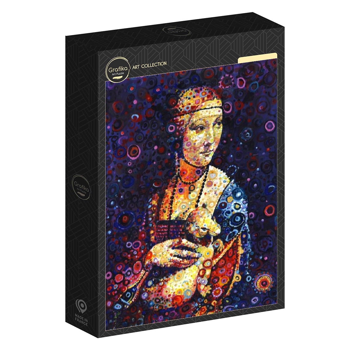 Leonardo da Vinci: Lady with an Ermine, by Sally Rich - Grafika…