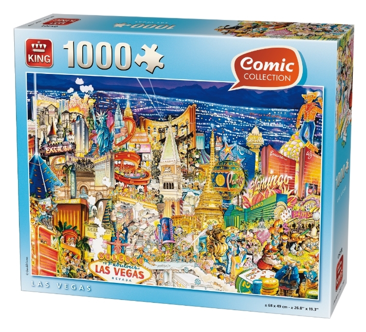Comic Collection - Las Vegas - King International - 1000 pieces…
