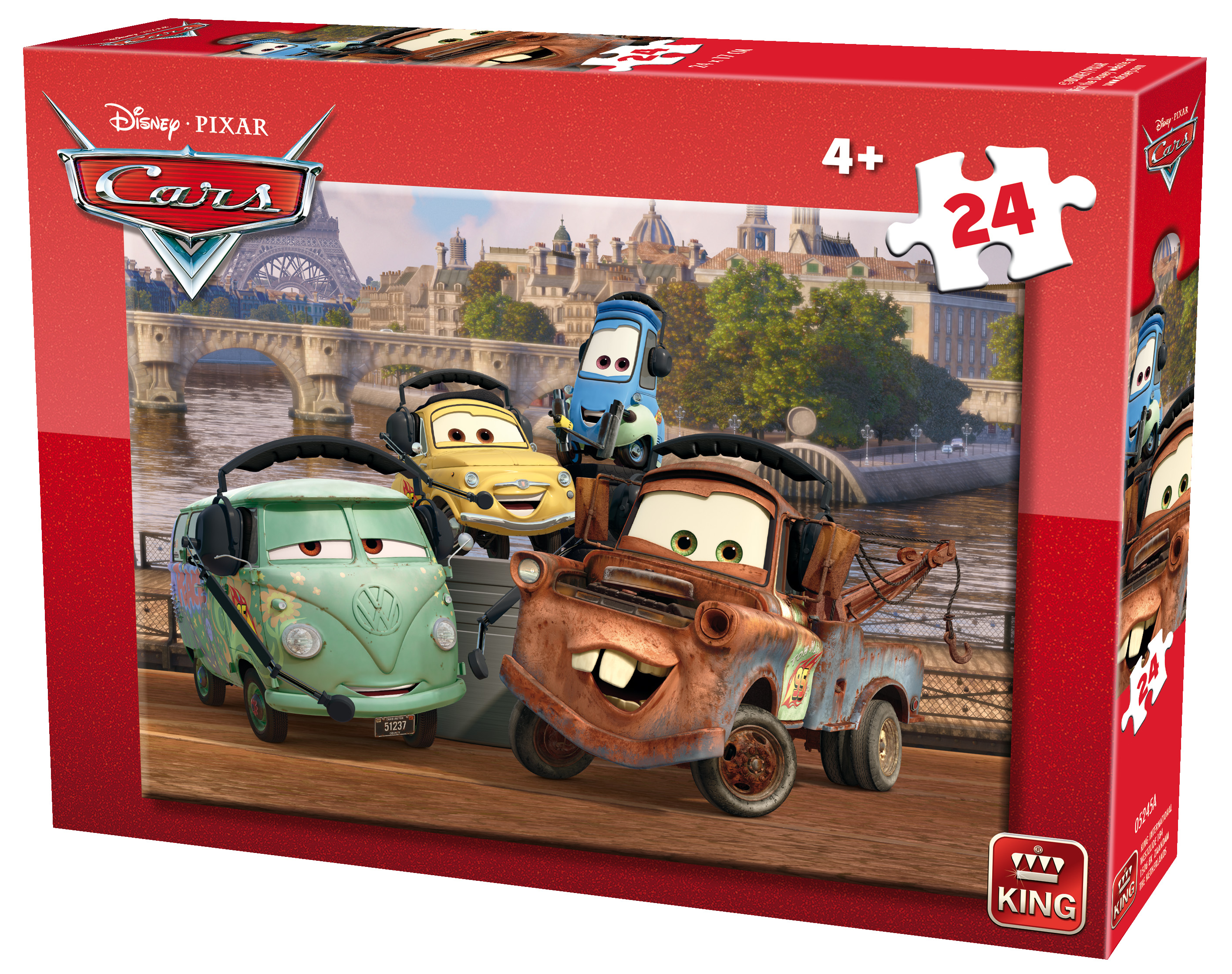 King International - Jigsaw puzzle Cars - 24 pieces - king-Puzzle-05245 ...