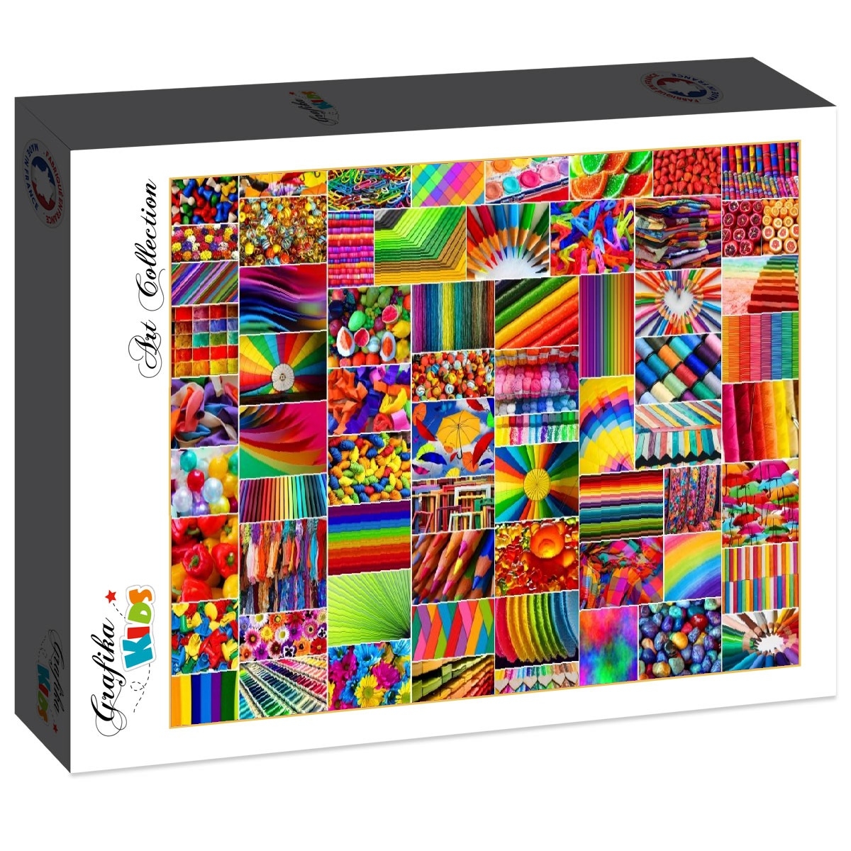 Collage - Farben - Grafika Kids | jigsawpuzzle.co.uk