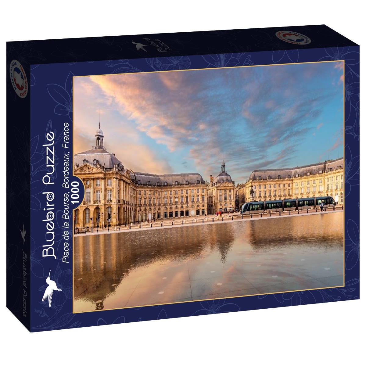 Place de la Bourse, Bordeaux, France - Bluebird Puzzle - 1000 pi…