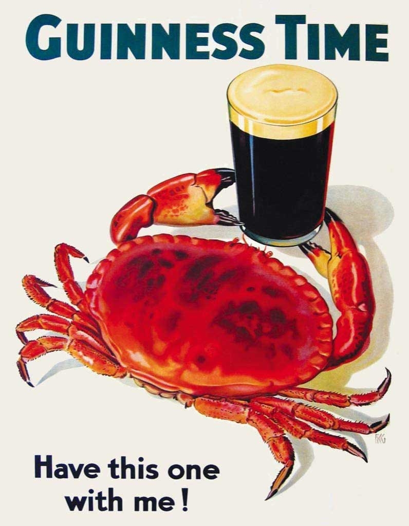 Guinness and Crab Mini - New York Puzzle Company - 100 pieces