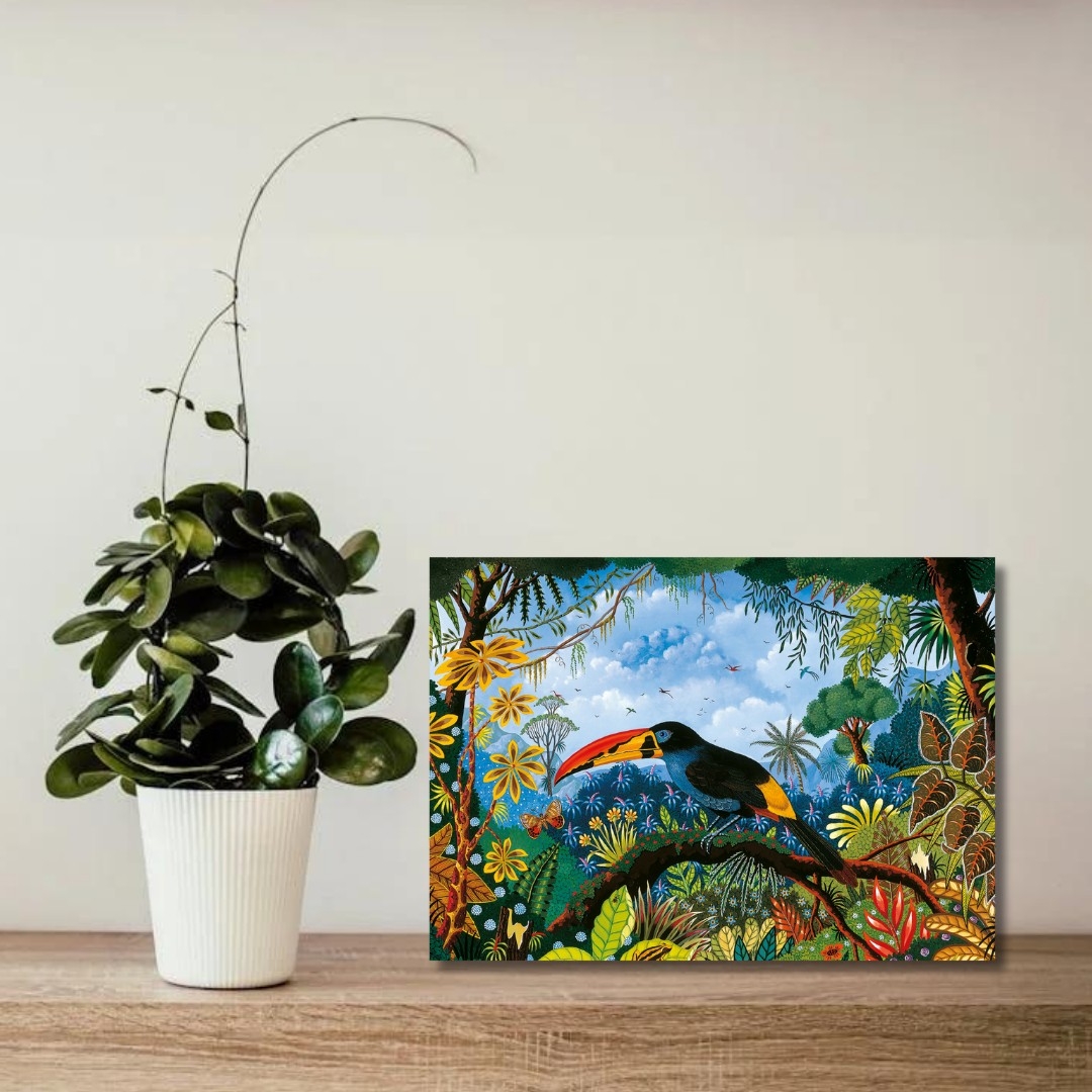 Puzzle Blue Toucan - 1000 pièces - Pieces-Peace-F-00045