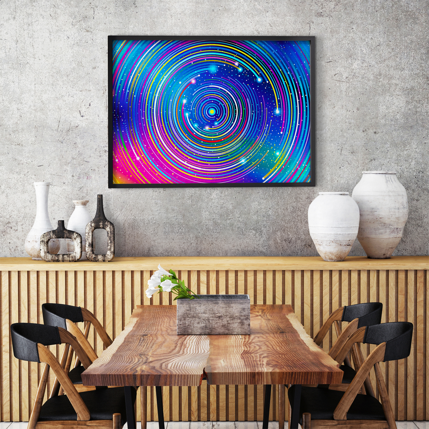 Interstellar Encirclement - Enjoy Puzzle - 1000 pieces | jigsawp…