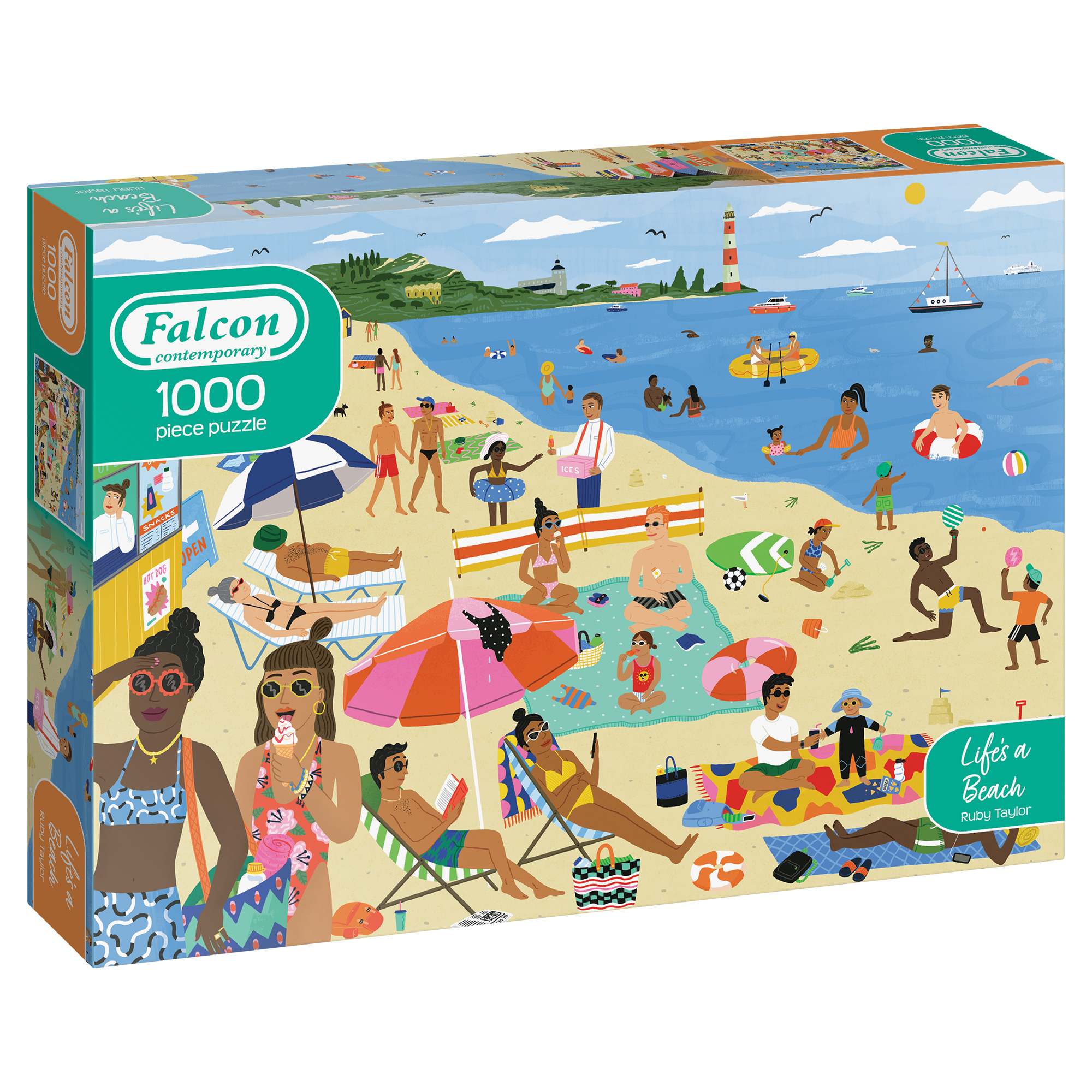 Life's a Beach - Falcon Contemporary - 1000 pieces | jigsawpuzzl…