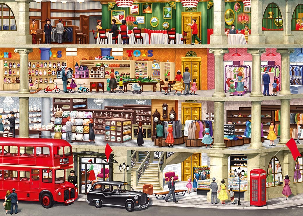 Sergio - Retail Therapy - Gibsons - 1000 pieces | jigsawpuzzle.c…