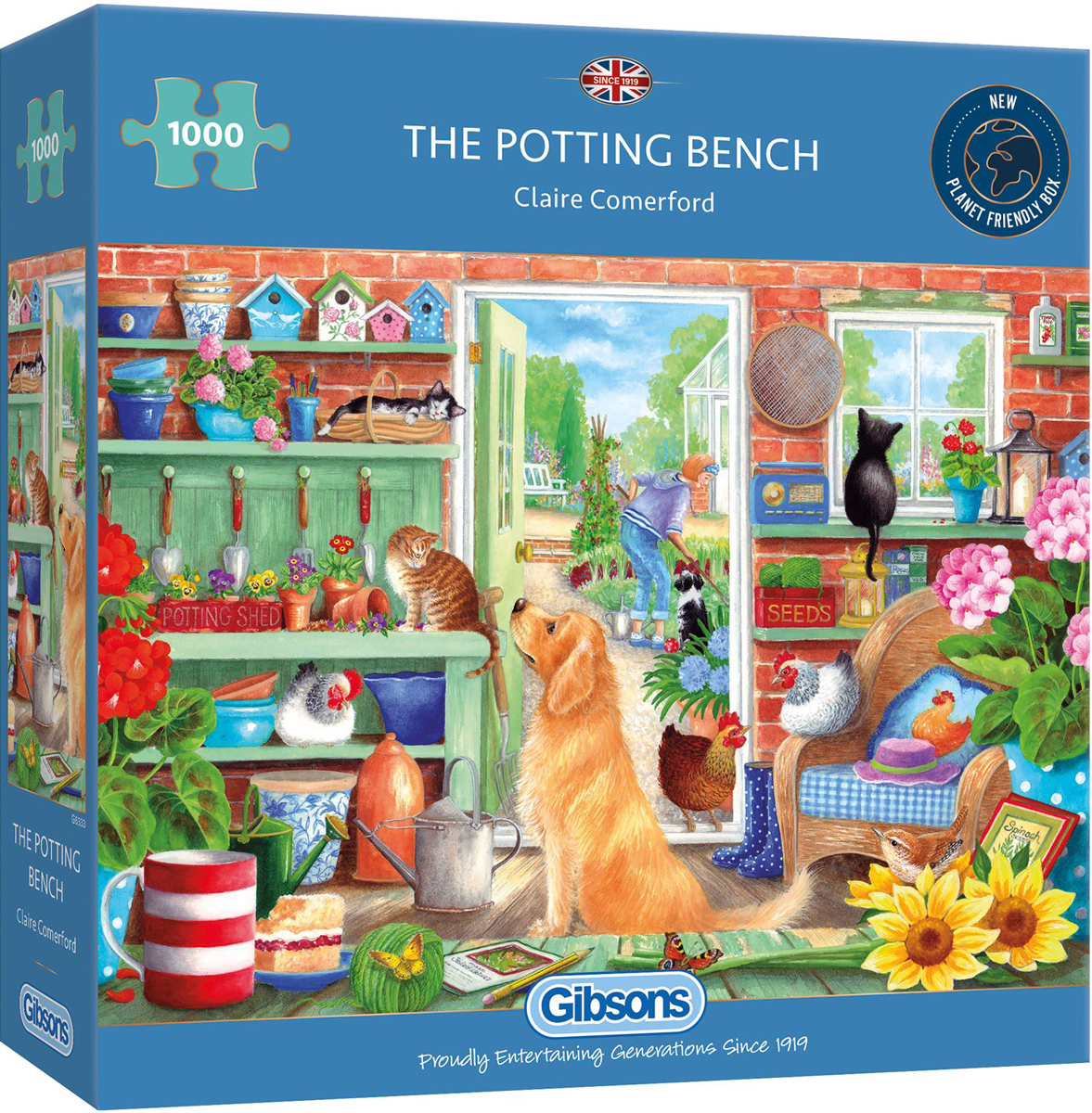 Gibsons - Jigsaw puzzle The Potting Bench - 1000 pieces - Gibsons-G6333 ...