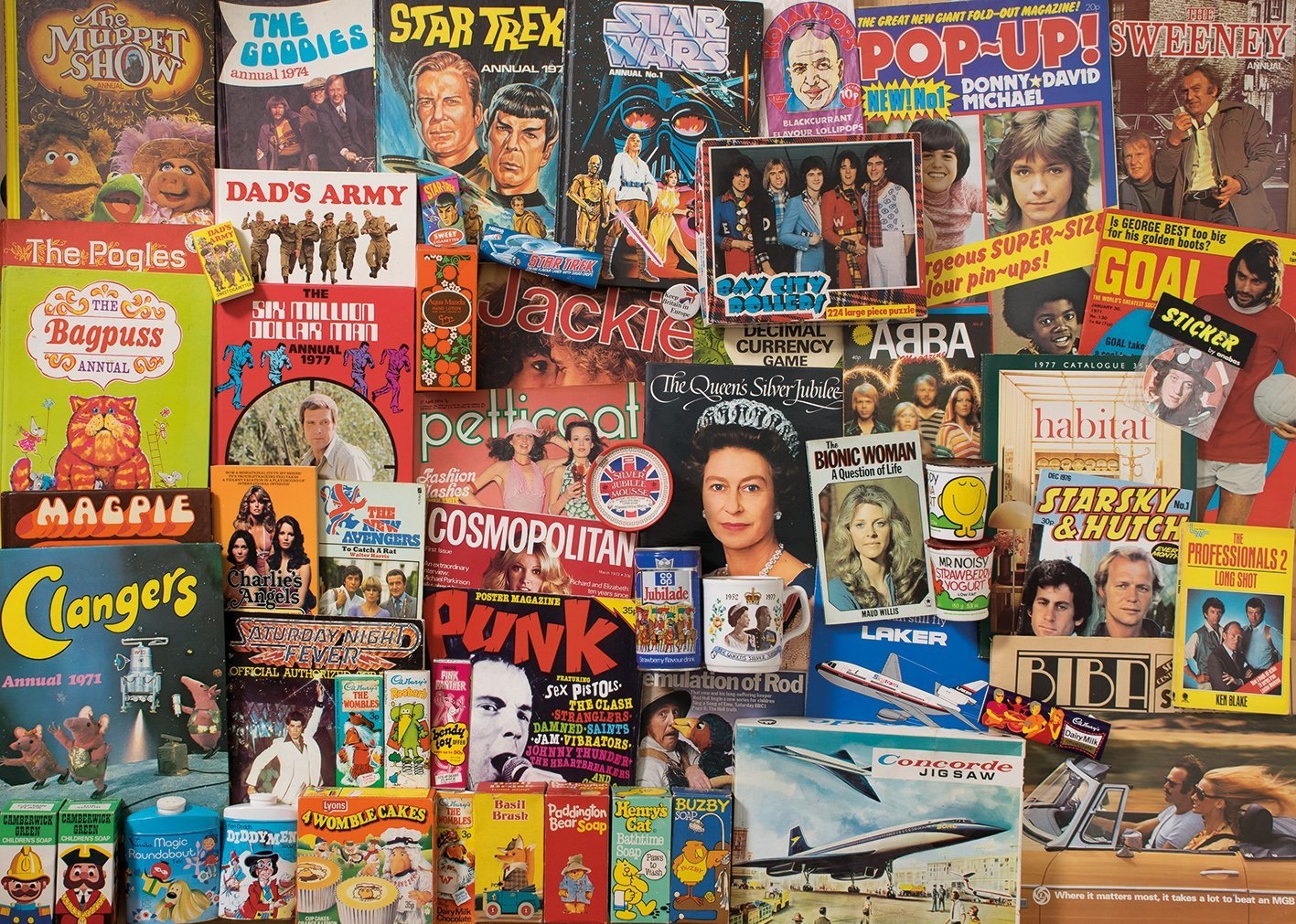 Robert Opie - Spirit of The 70's - Gibsons - 1000 pieces | jigsa…