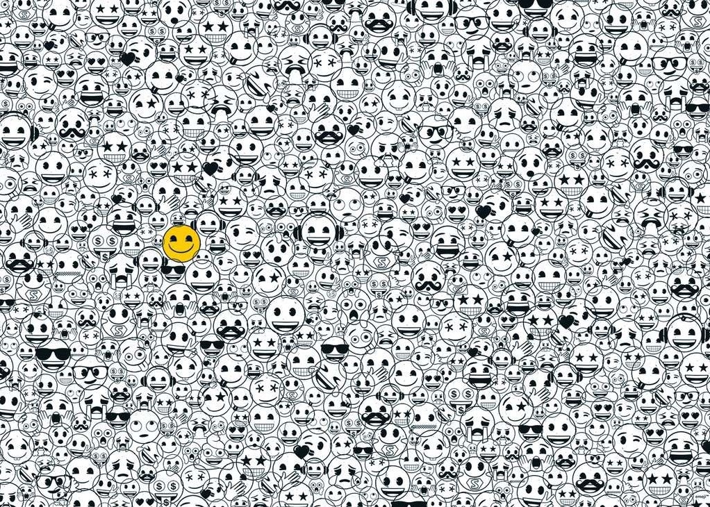 Ravensburger - Jigsaw puzzle Challenge Emoji - 1000 pieces ...