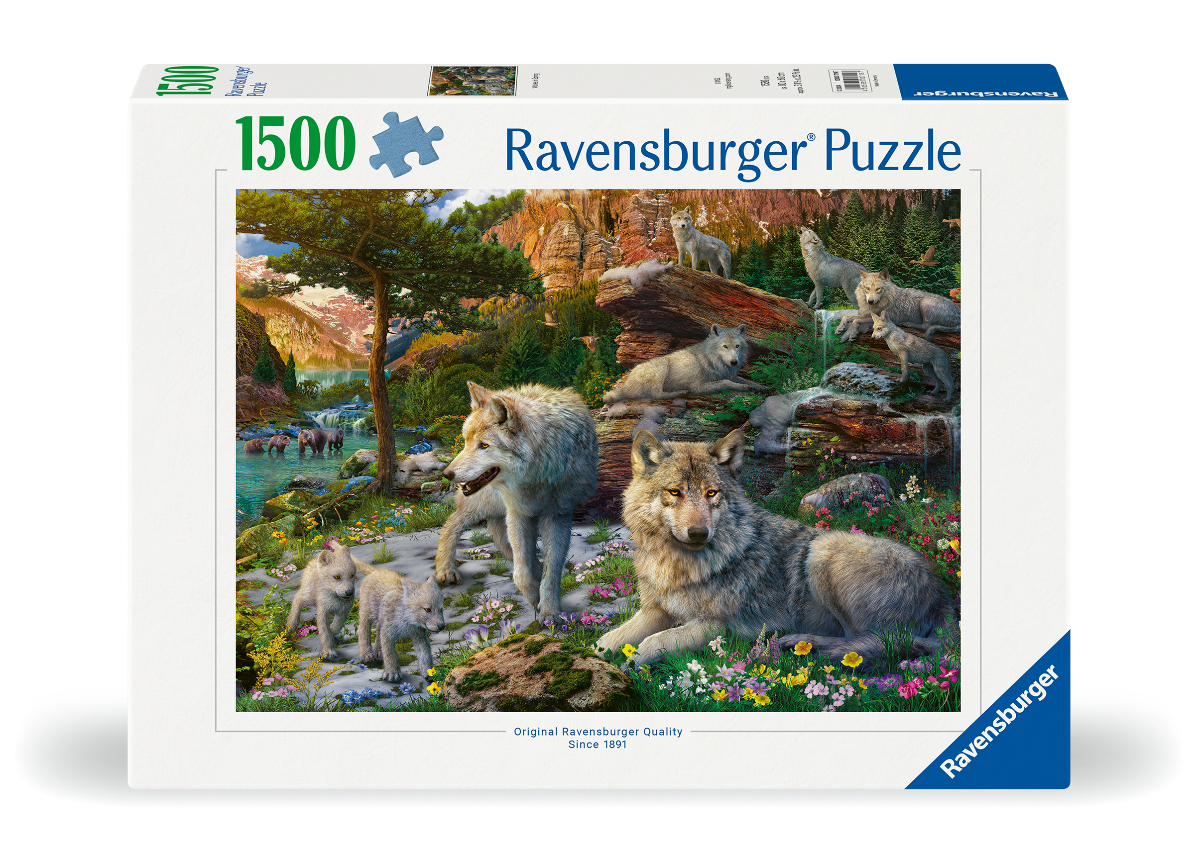 Wolves in the Spring - Ravensburger - 1500 pieces | jigsawpuzzle…