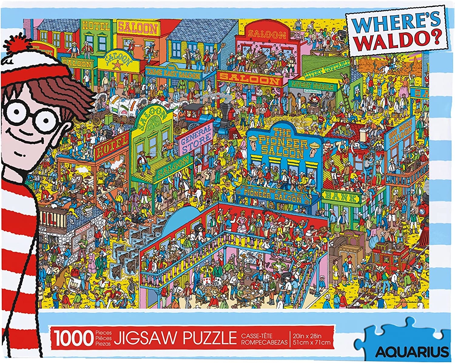 Puzzle Where's Waldo ? - 1000 pièces - Aquarius-Puzzle-65391
