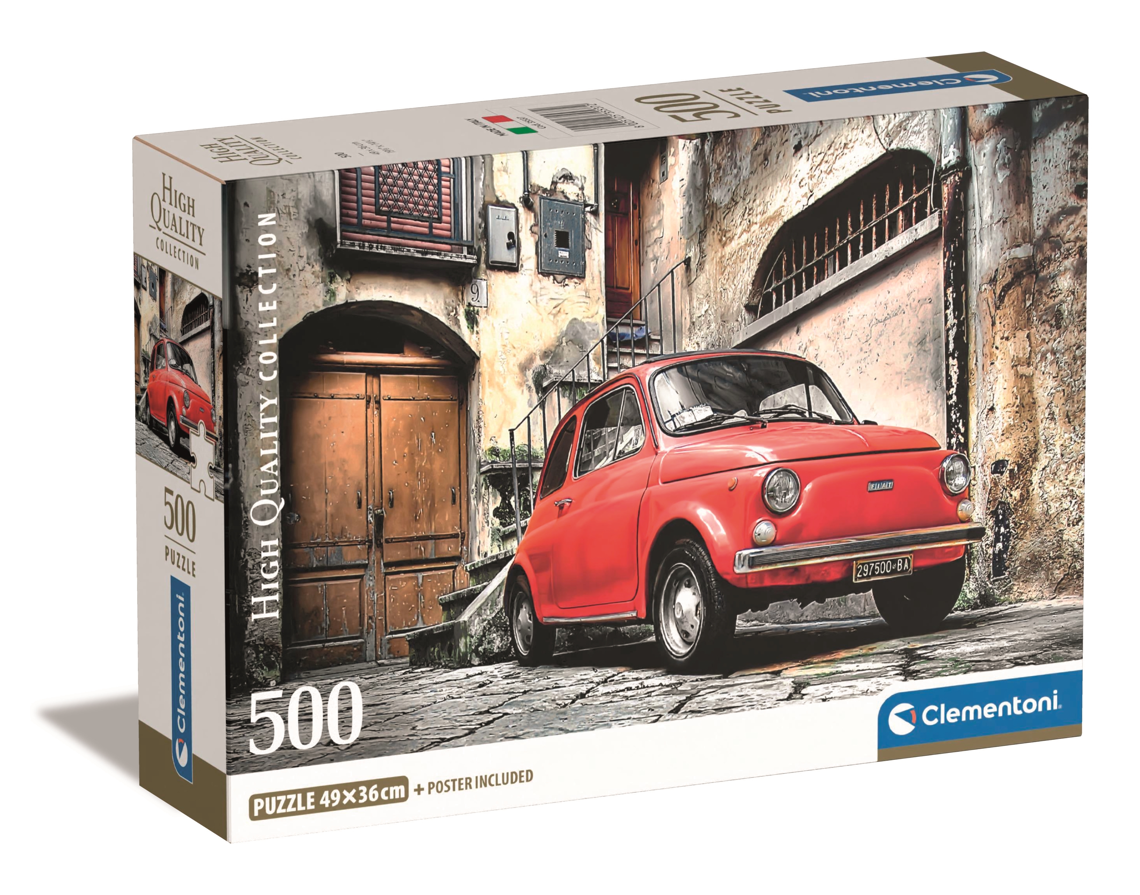 Clementoni - Jigsaw puzzle The Little 500 - 500 pieces - Clementoni ...